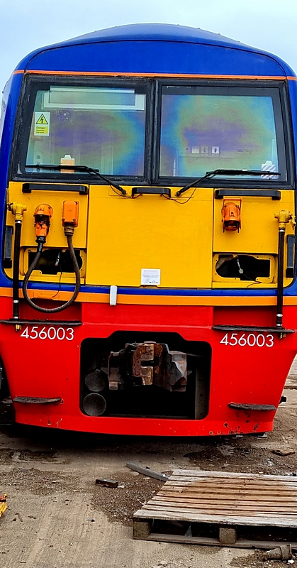 [wnxx] Pictures - 455801 455807 456003 Sims Newport Docks 170822