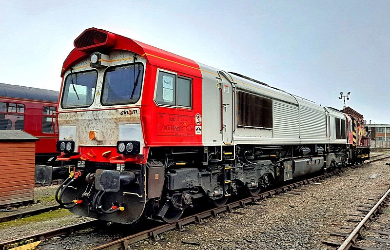 [wnxx] Pictures - 66307 66308 Eastleigh Works 280323