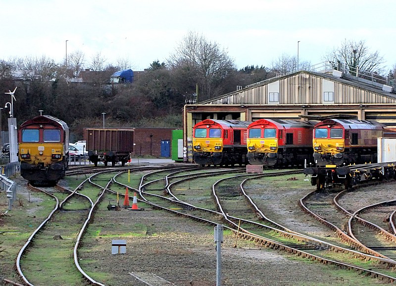 [wnxx] Pictures - Knottingley Class 66s 211224