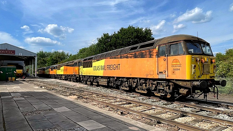 [wnxx] Pictures - 56094 56113 56078 56105 Colwick TMD 230525